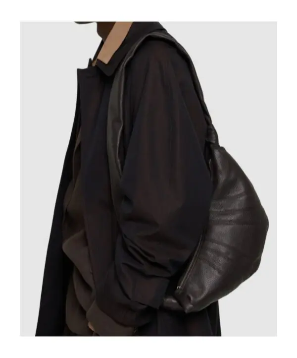 LEMAIRE Small Croissant Bag - Black