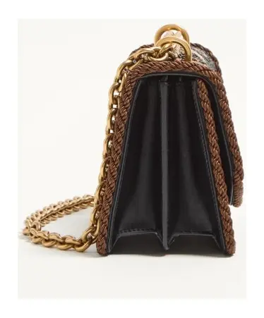 Valentino Garavani Vain Small Embroidered Shoulder Bag