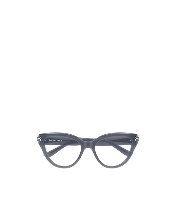 Balenciaga Cat Eye Frame Eyeglasses - Gray