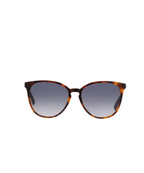 Longchamp Tortoiseshell Geometric Sunglasses