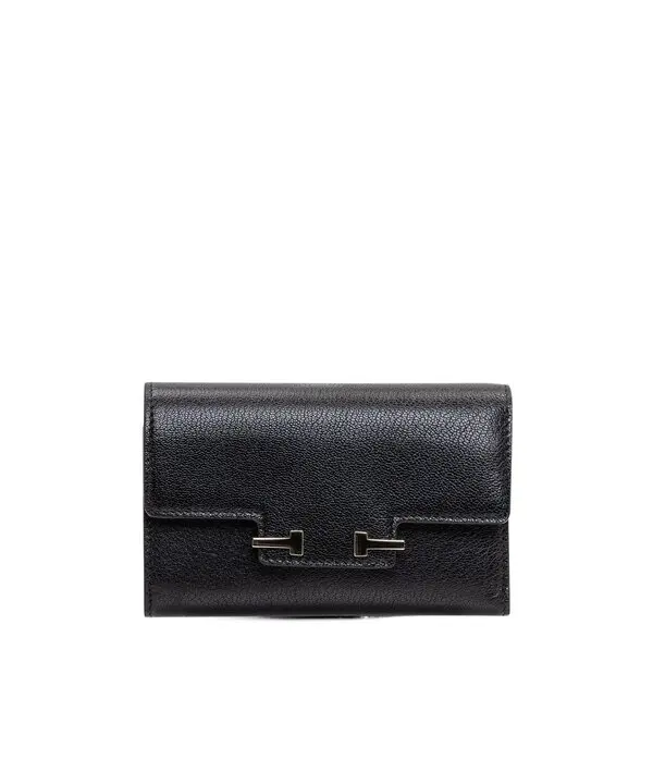 TOM FORD Aube Compact Wallet - Black