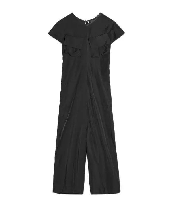 Y3 Tie Detail Jumpsuit - Black