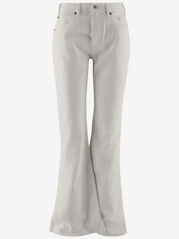 Celine Marco Jeans In Optic Wash Denim
