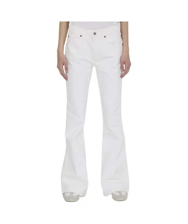 Celine Marco Jeans In Optic Wash Denim