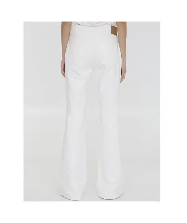 Celine Marco Jeans In Optic Wash Denim
