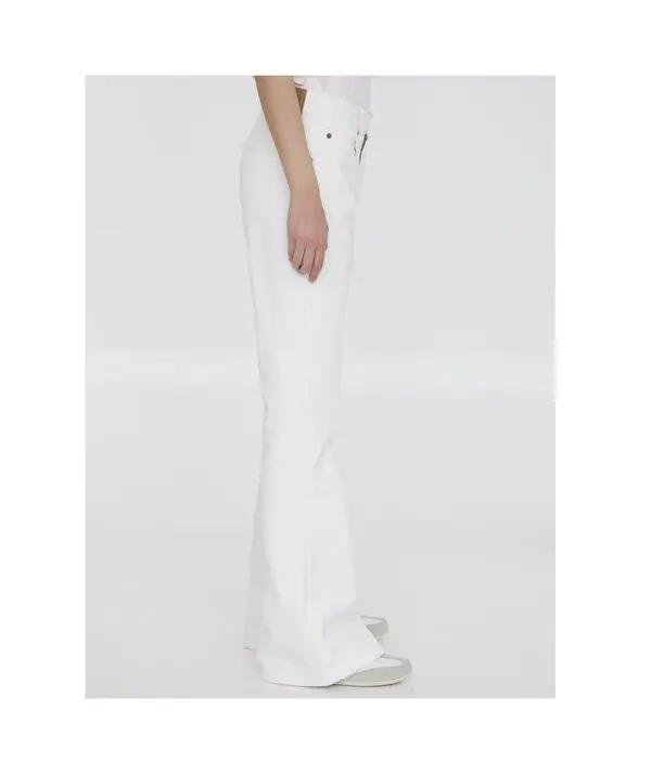 Celine Marco Jeans In Optic Wash Denim