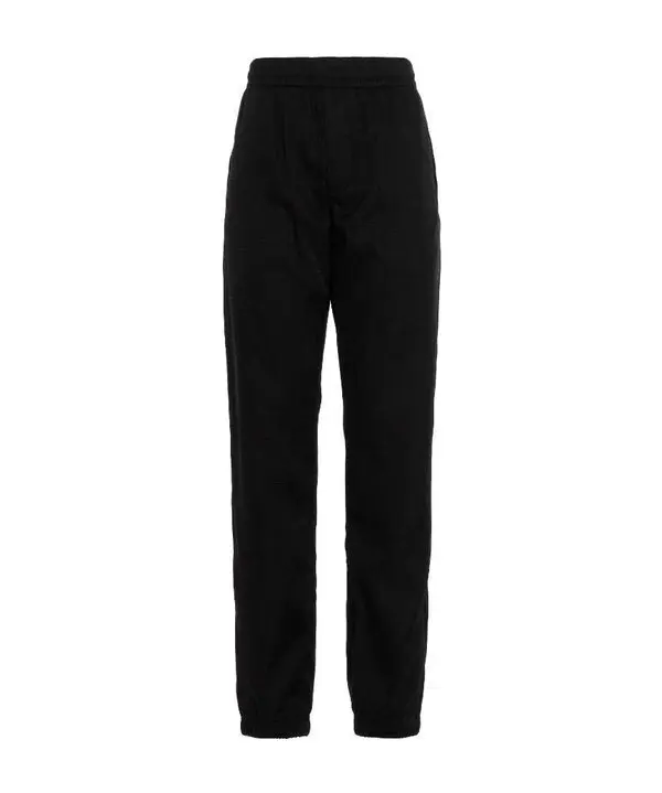 Givenchy High-waisted Tapered Track Pants