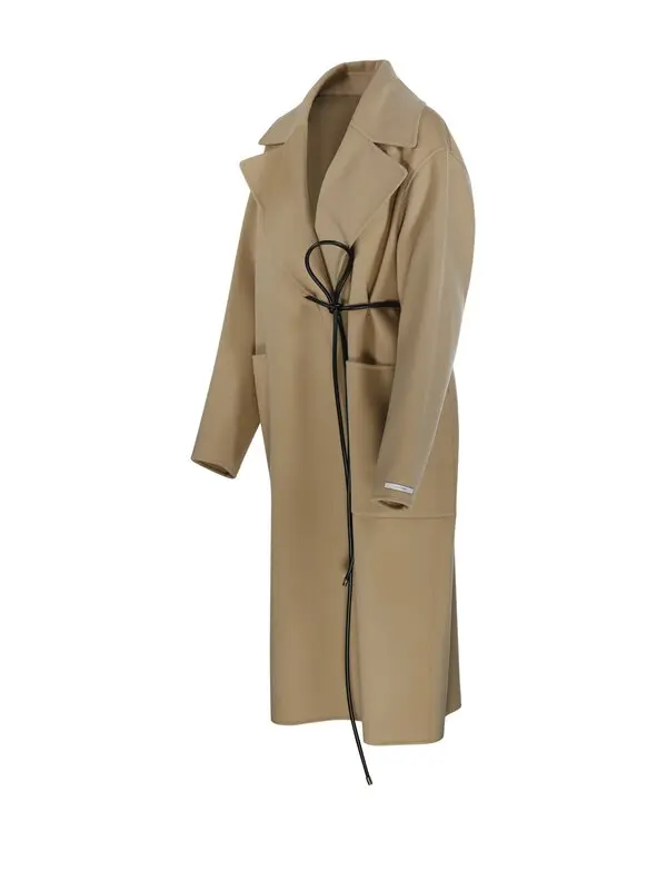Sportmax Abate Virgin Wool Robe Coat