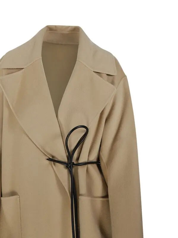 Sportmax Abate Virgin Wool Robe Coat