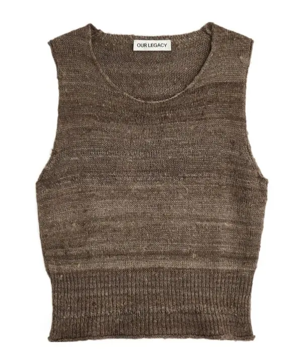 Our Legacy Sleeveless Knitted Top