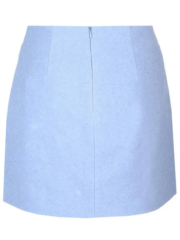 PATOU High-waisted Zipped Mini Skirt