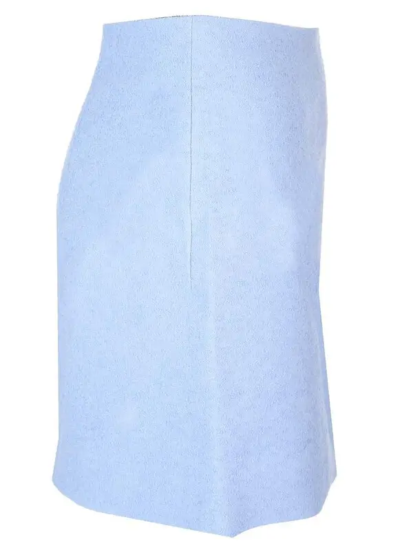 PATOU High-waisted Zipped Mini Skirt
