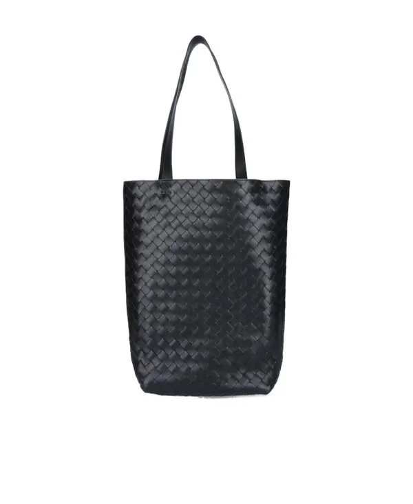 Bottega Veneta Classic Intrecciato Tote Bag - Black