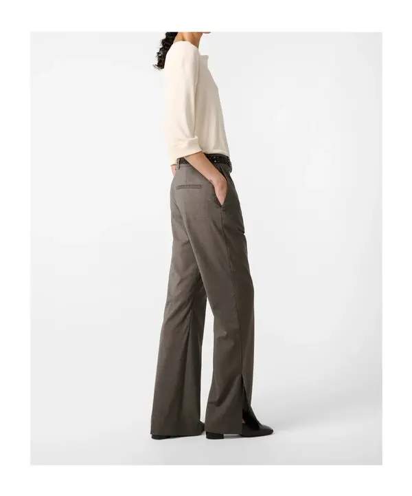Studio Nicholson Button-collar Knit Top