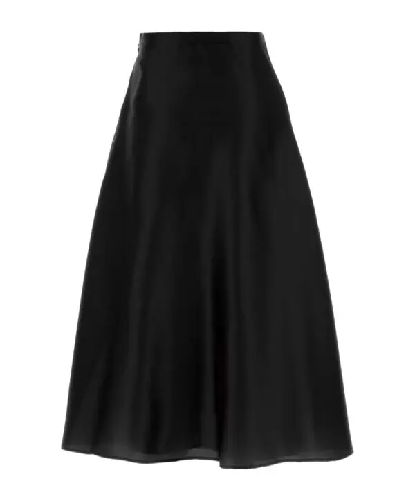 Alberta Ferretti A-line Midi Skirt