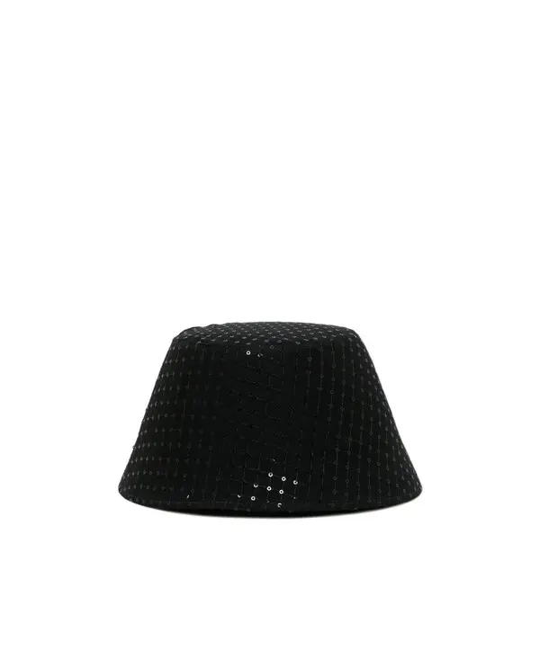 MAISON MICHEL Sequined Bucket Hat