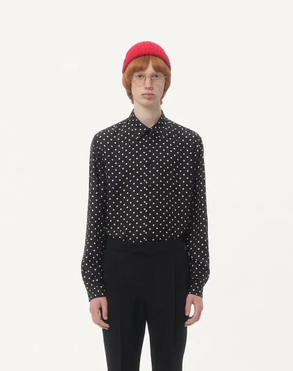 Valentino Garavani Plusdepois Printed Button-up Shirt