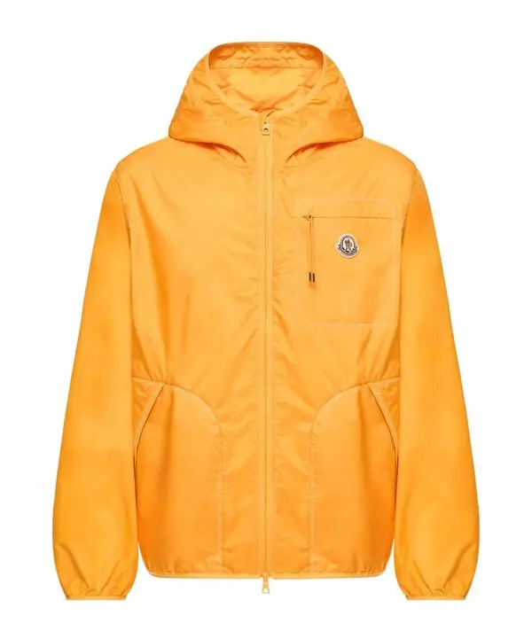 Moncler Terche Hooded Windbreaker - Yellow