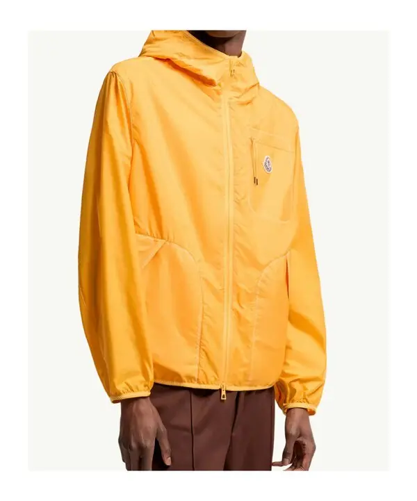 Moncler Terche Hooded Windbreaker - Yellow