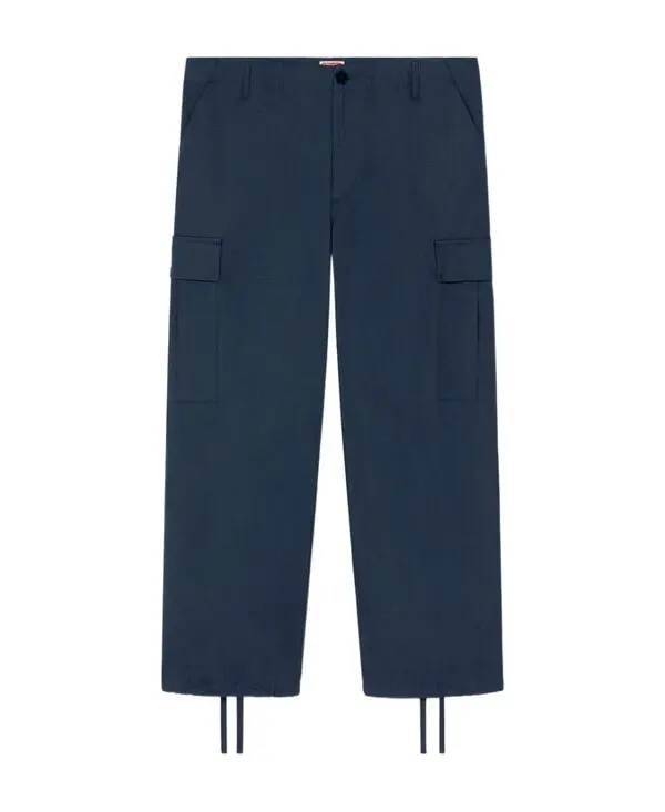 Kenzo Mid-rise Straight-leg Cargo Trousers