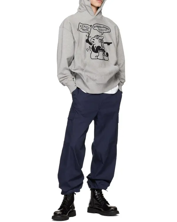 Kenzo Mid-rise Straight-leg Cargo Trousers