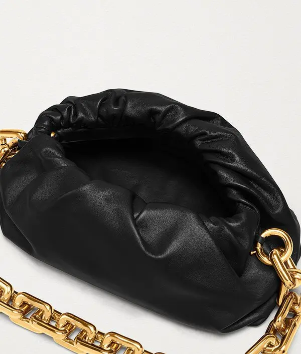 Bottega Veneta The Chain Pouch Shoulder Bag - Black