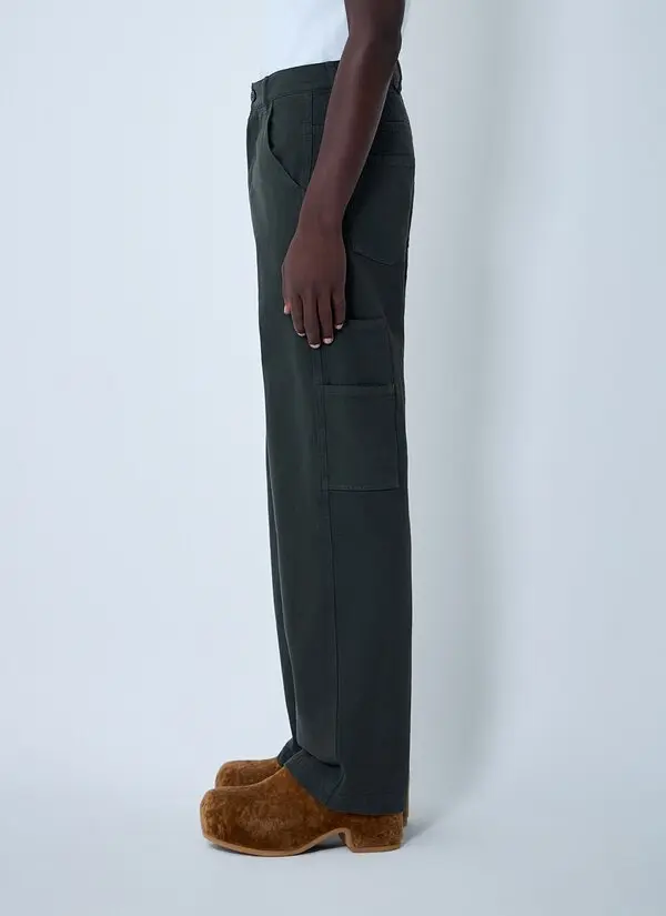 Dries Van Noten Pressed Crease Trousers - Black