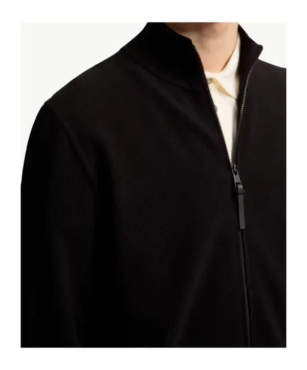 Moncler Zip-up Logo Patch Cardigan