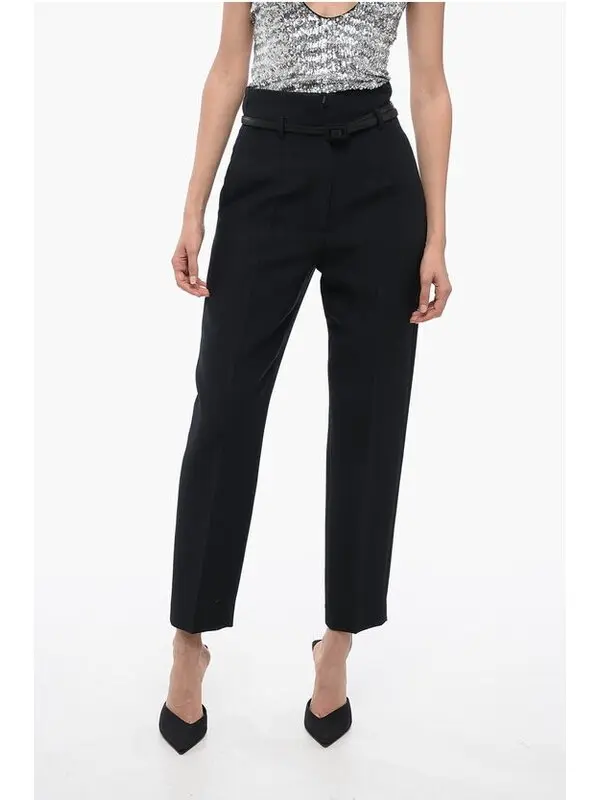 Dior Wool High Waist Pants