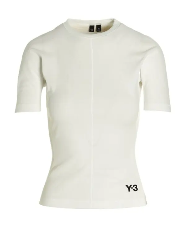 Y3 Short Sleeve Crewneck Top - No