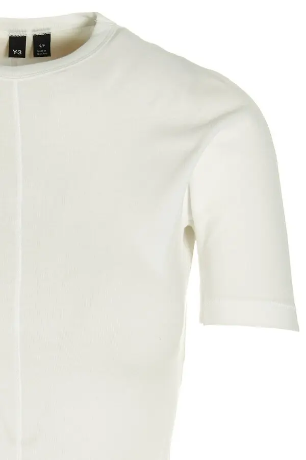 Y3 Short Sleeve Crewneck Top - No