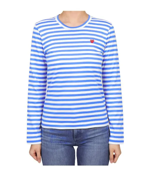 Comme Des Garçons Striped Long Sleeve T-shirt