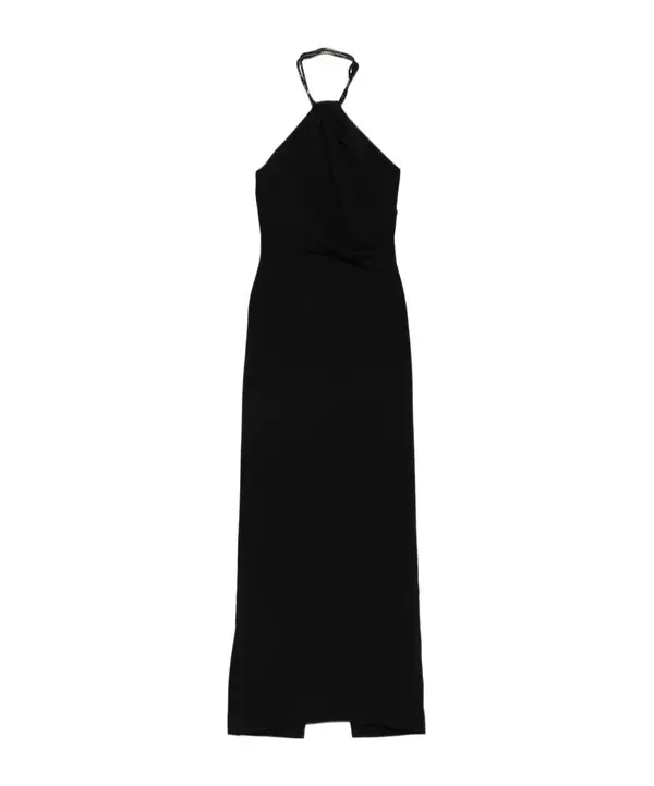 Solace Riva Halterneck Draped Maxi Dress
