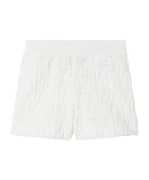 Fendi Terry Monogram Baby Bermuda Shorts
