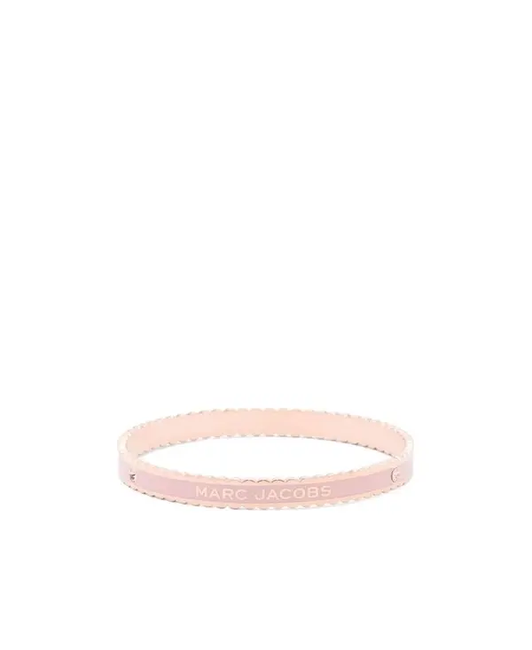 Marc Jacobs Medallion Scalloped Logo Bracelet - Yellow