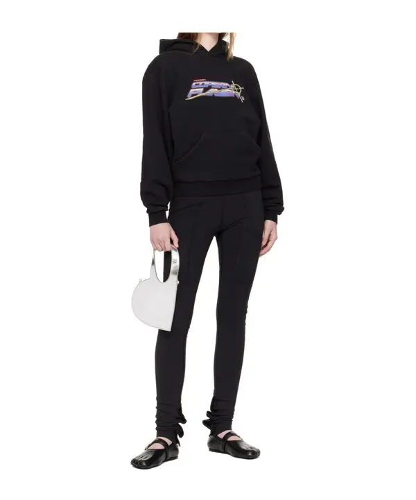Coperni Long Sleeve Logo Print Hoodie