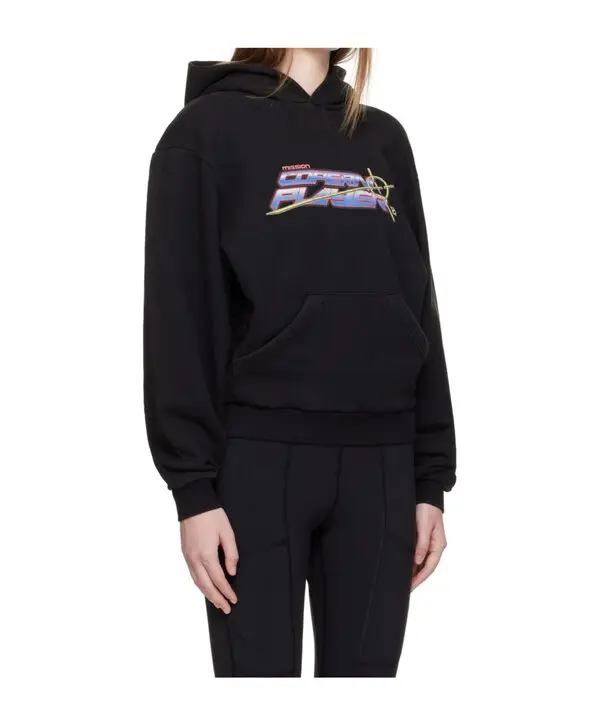 Coperni Long Sleeve Logo Print Hoodie