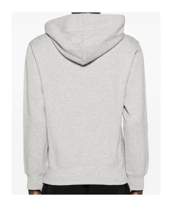 Comme Des Garçons Heart Logo Hoodie - White