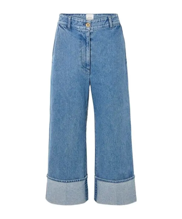 PATOU Denim Trousers With Belt Loops