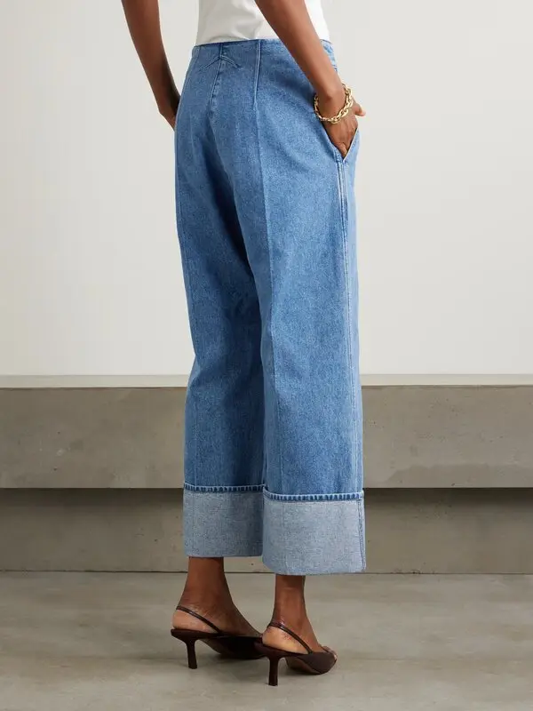 PATOU Denim Trousers With Belt Loops