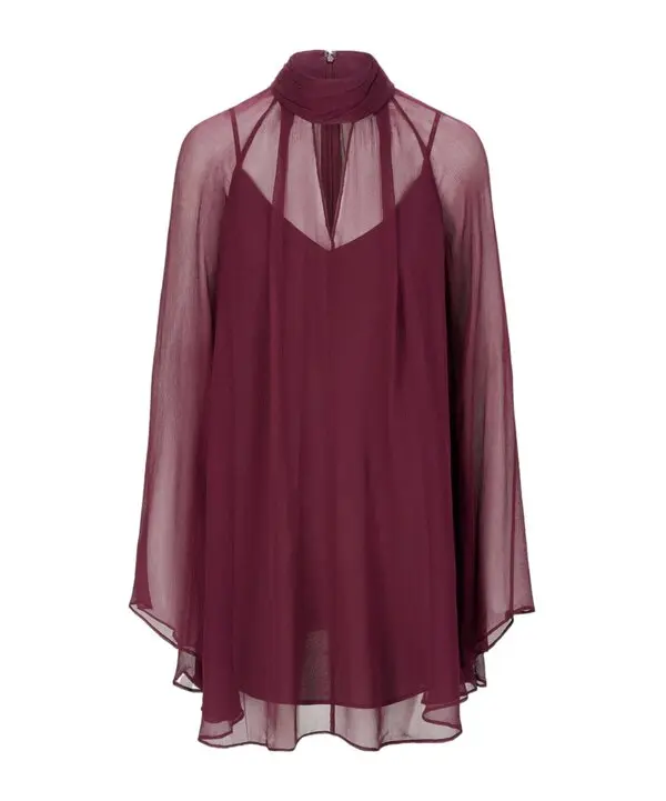 Staud Esther Mini Dress - Red