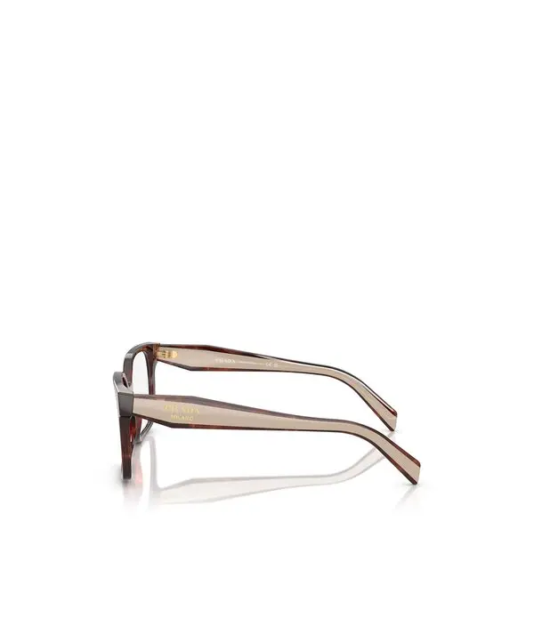 Prada Square Frame Glasses - Black