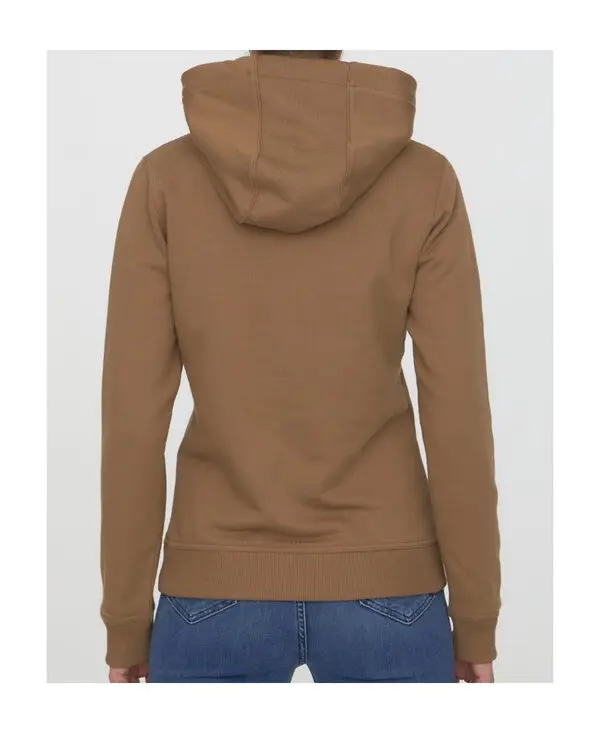 Burberry Logo Patch Drawstring Hoodie