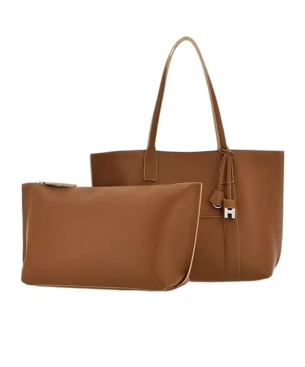 Hogan Top Handle Bag - Brown