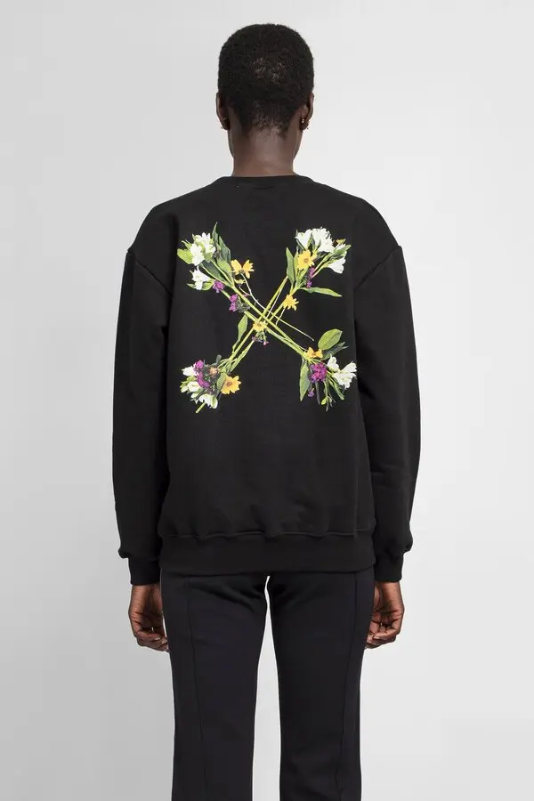 Off-White Flock Arrows Logo Sweatshirt