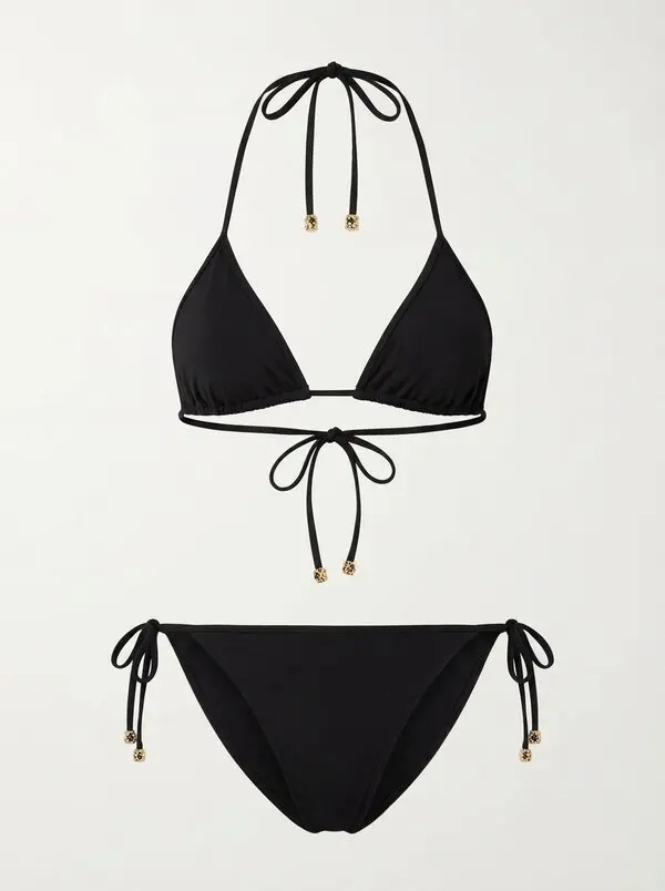 Gucci Sparkling Jersey Bikini - Black