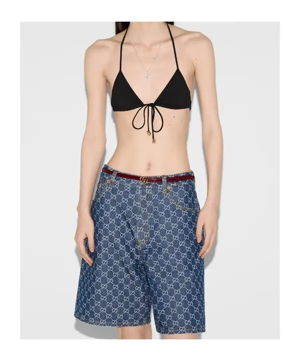 Gucci Sparkling Jersey Bikini