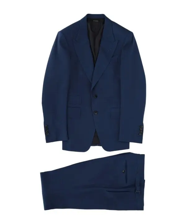 TOM FORD Single-breasted Two-piece Suit - Blue