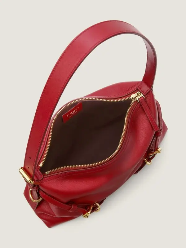 Givenchy Voyou Buckle Detailed Mini Tote Bag - Deep Red