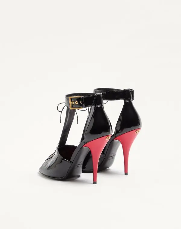 Valentino Garavani Patent Leather Bustier Sandals